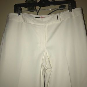 White House Black Market | Pants & Jumpsuits | Creamoff White Slacks ...